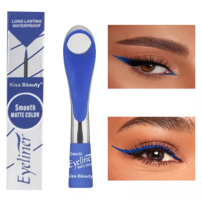 DELINEADOR DE OJOS AZUL KISS BEAUTY :: KissBeauty